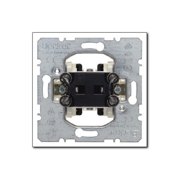 Wyłącznik pojedynczy Klasyczny Hager Polo czarny 533031 (4011334430063 ...