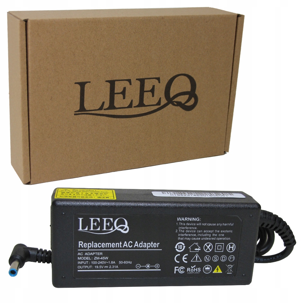 Zasilacz ładowarka do HP 45W 19.5V 2.31A 4.5x3mm w Kielce - Sklep ... Zasilacz ładowarka do HP 45W 19.5V 2.31A 4.5x3mm w Kielce - Sklep ...