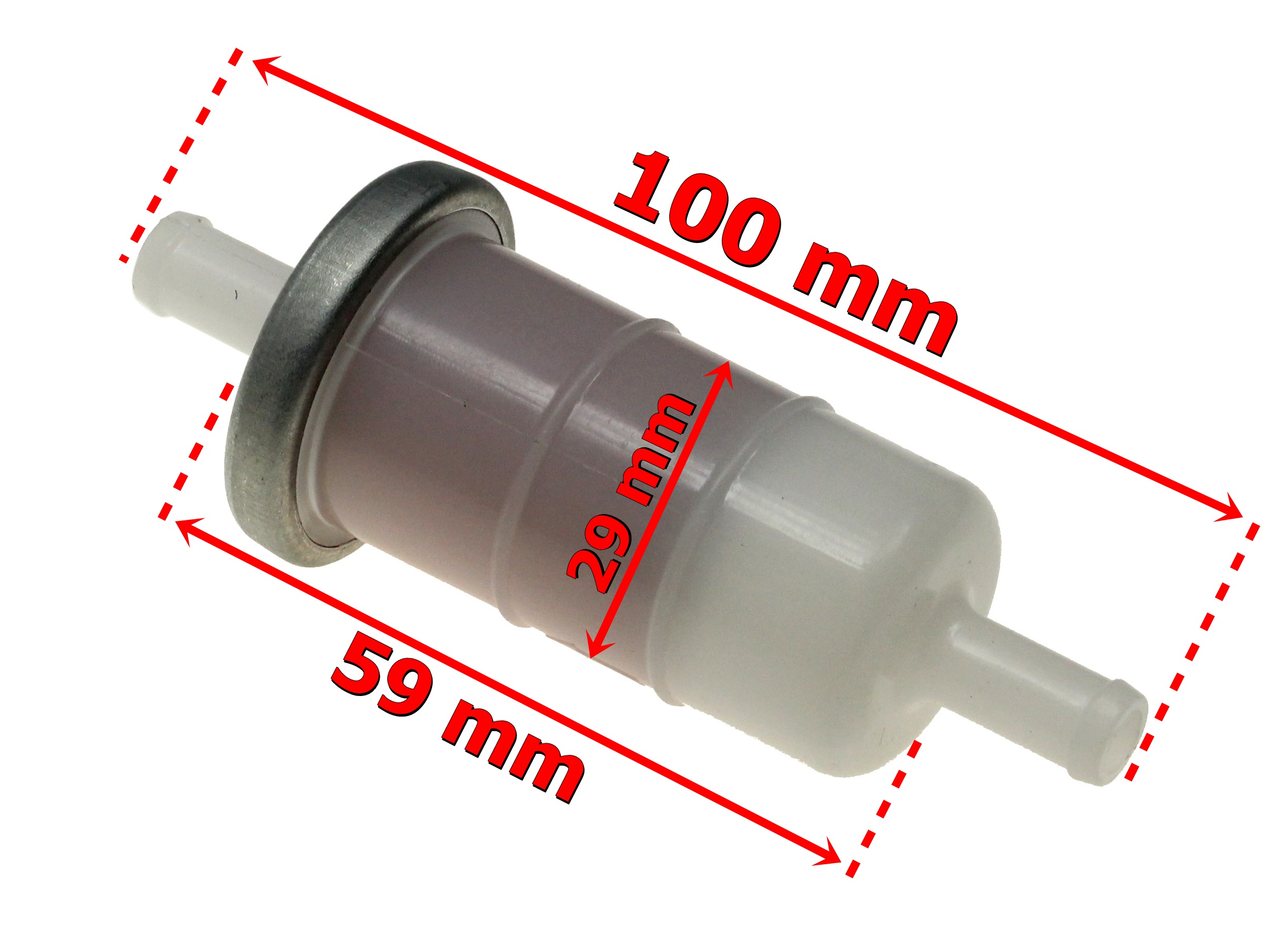 FILTR PALIWA YAMAHA XV 535 1100 VIRAGO FZR XVZ 8mm 4983329230 - Allegro.pl