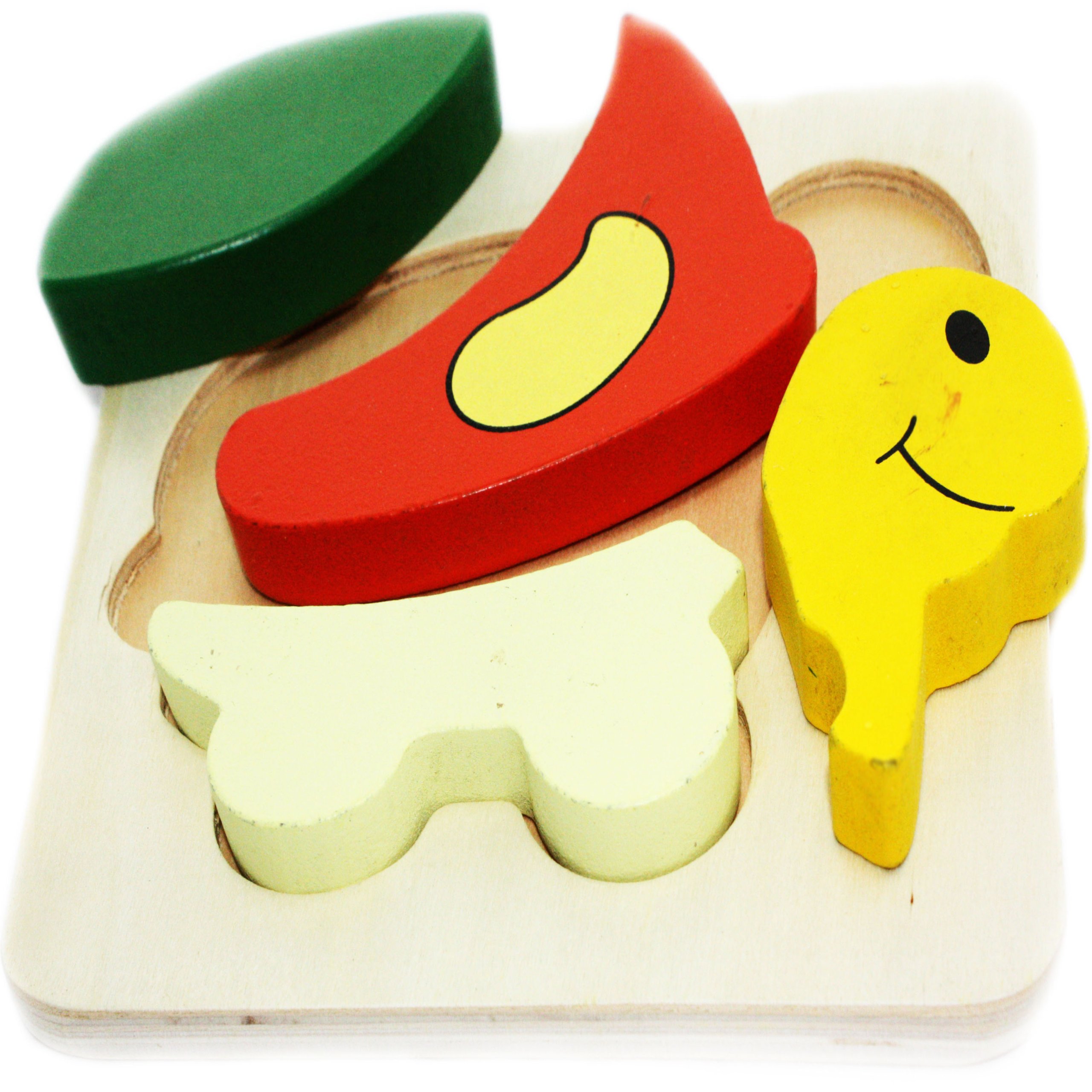 PUZZLE DREWNIANE EDUKACYJNE PUZLE 15CM E0469 EMAJ 11920718746 - Allegro.pl