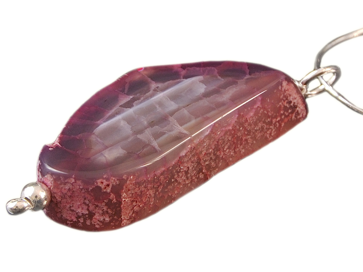 VERSIL wisior wisiorek agat naturalny SREBRO 925 • Cena, Opinie ...