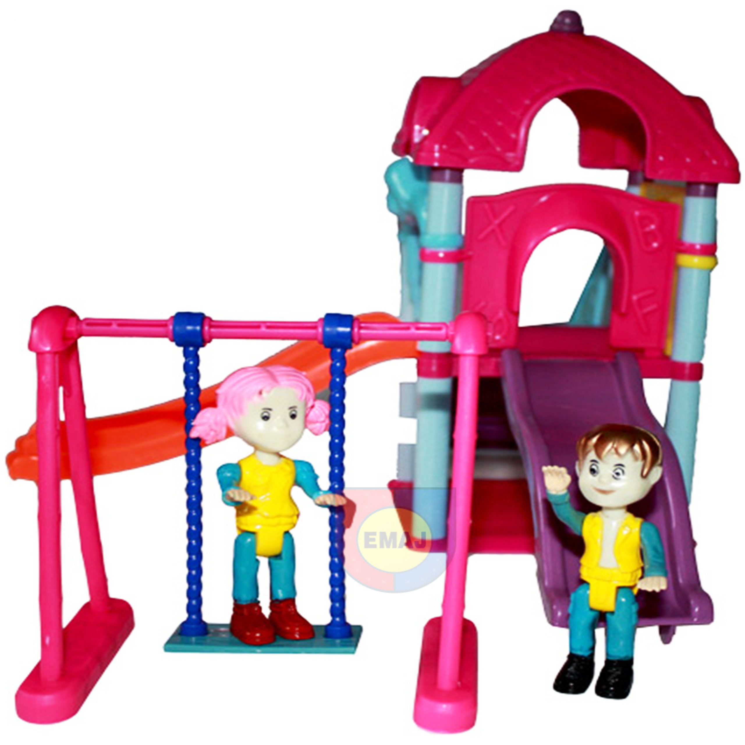 Vzdělávací dětské hřiště pro panenky E0040 emaj - Allegro