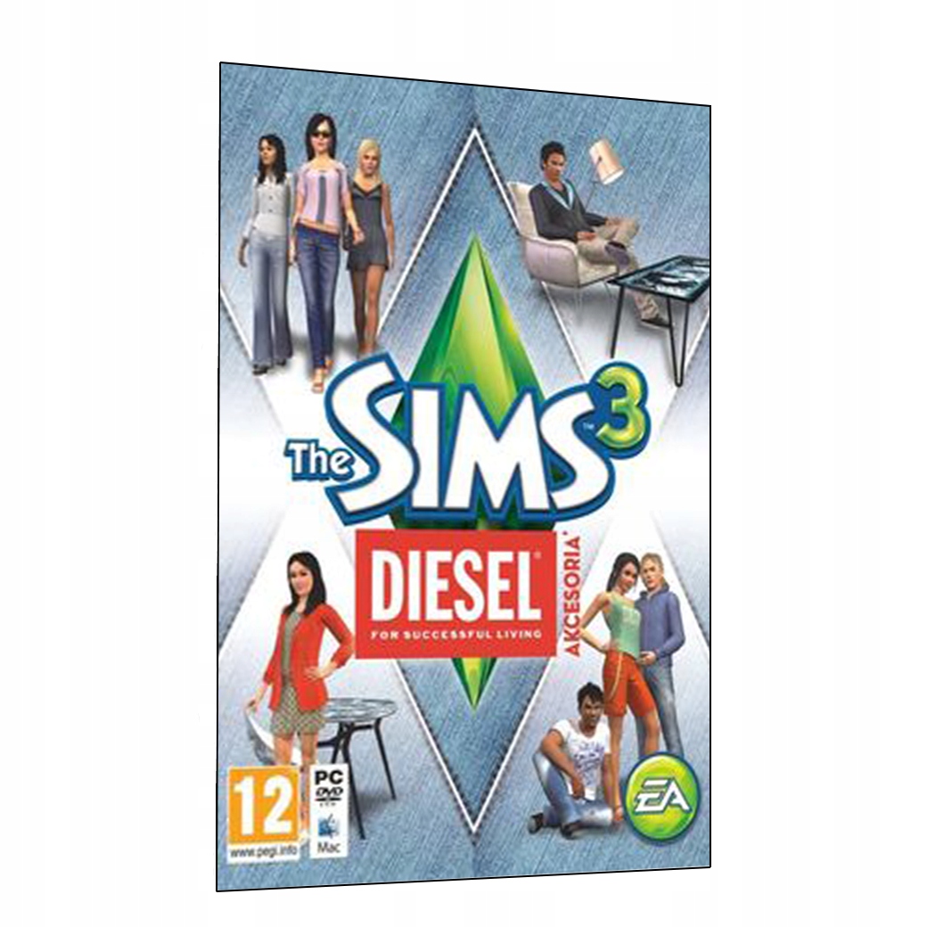 The Sims 3 Diesel Stuff Pack ORIGIN KEY KLUCZ - Stan: Nowy 19.25PLN ...
