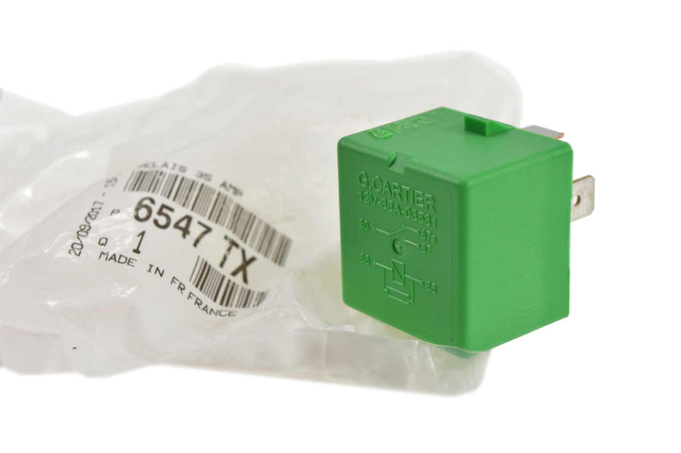 OE PSA 6547TX PRZEKAŹNIK WENTYLATORA ORYGINAŁ 0671339266636 za 36.54PLN ...