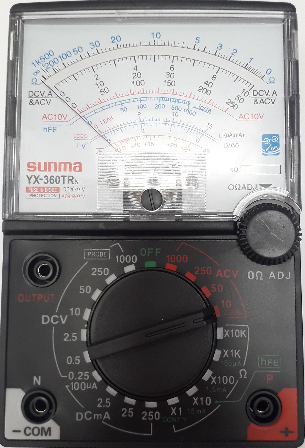 ANALOGOWY MULTIMETR PROFESJONALNY MIERNIK PRZEWODY - 7151624061 - oficjalne archiwum allegro
