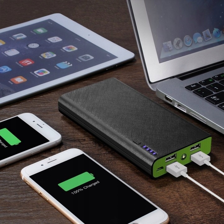 MEGA POWER BANK 4 USB 1 SZTUKA 200000MAH POWER BAN - 7594397083 ...