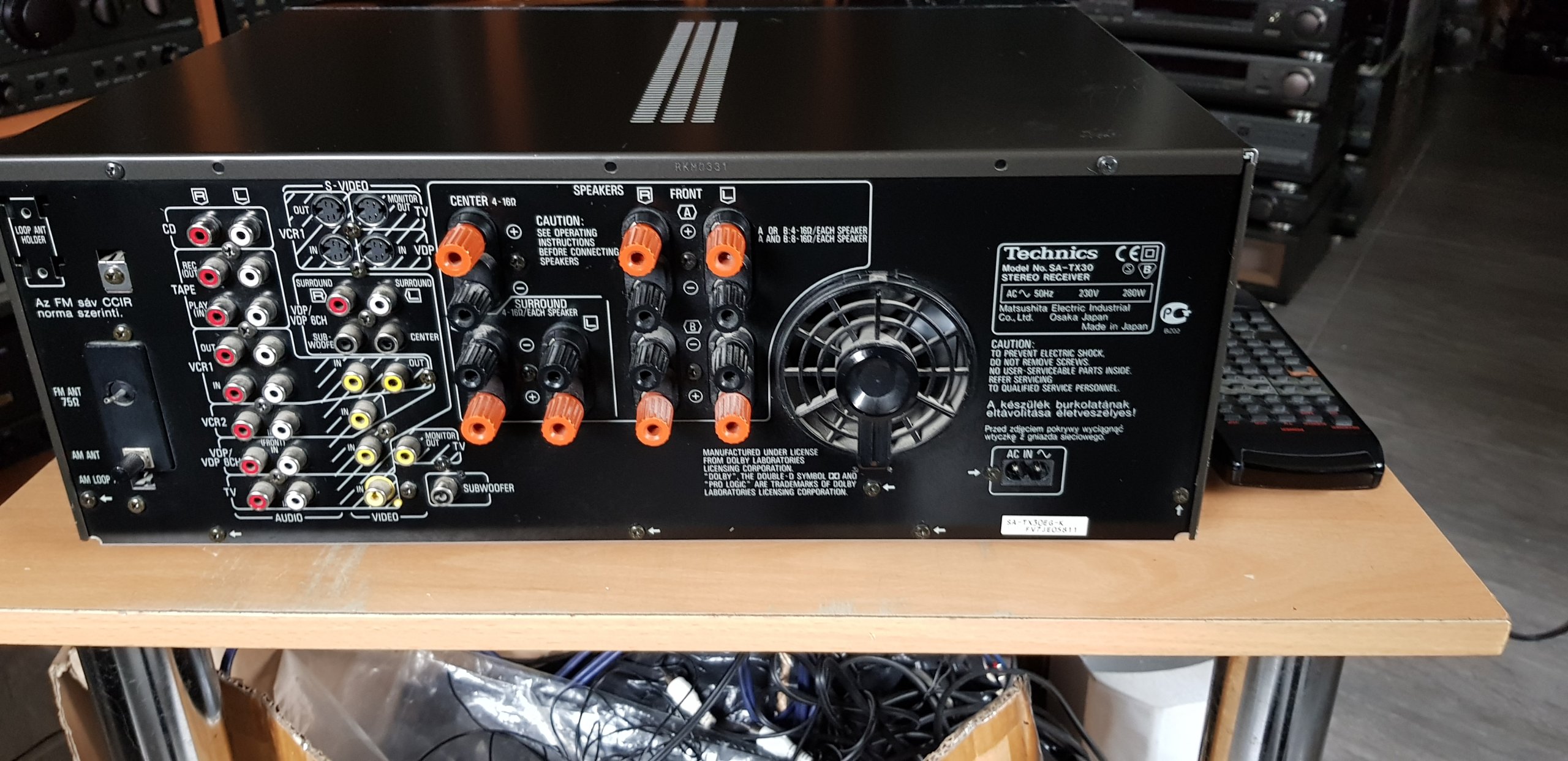 AMPLITUNER TECHNICS SA-TX30 UNIKAT PILOT ORYGINAŁ! - 7182617586 - oficjalne archiwum allegro