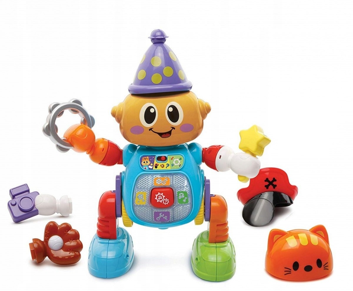 Vtech 190004 Interaktywny Robot Zabawny Bizzy 24H - 7639791539 ...
