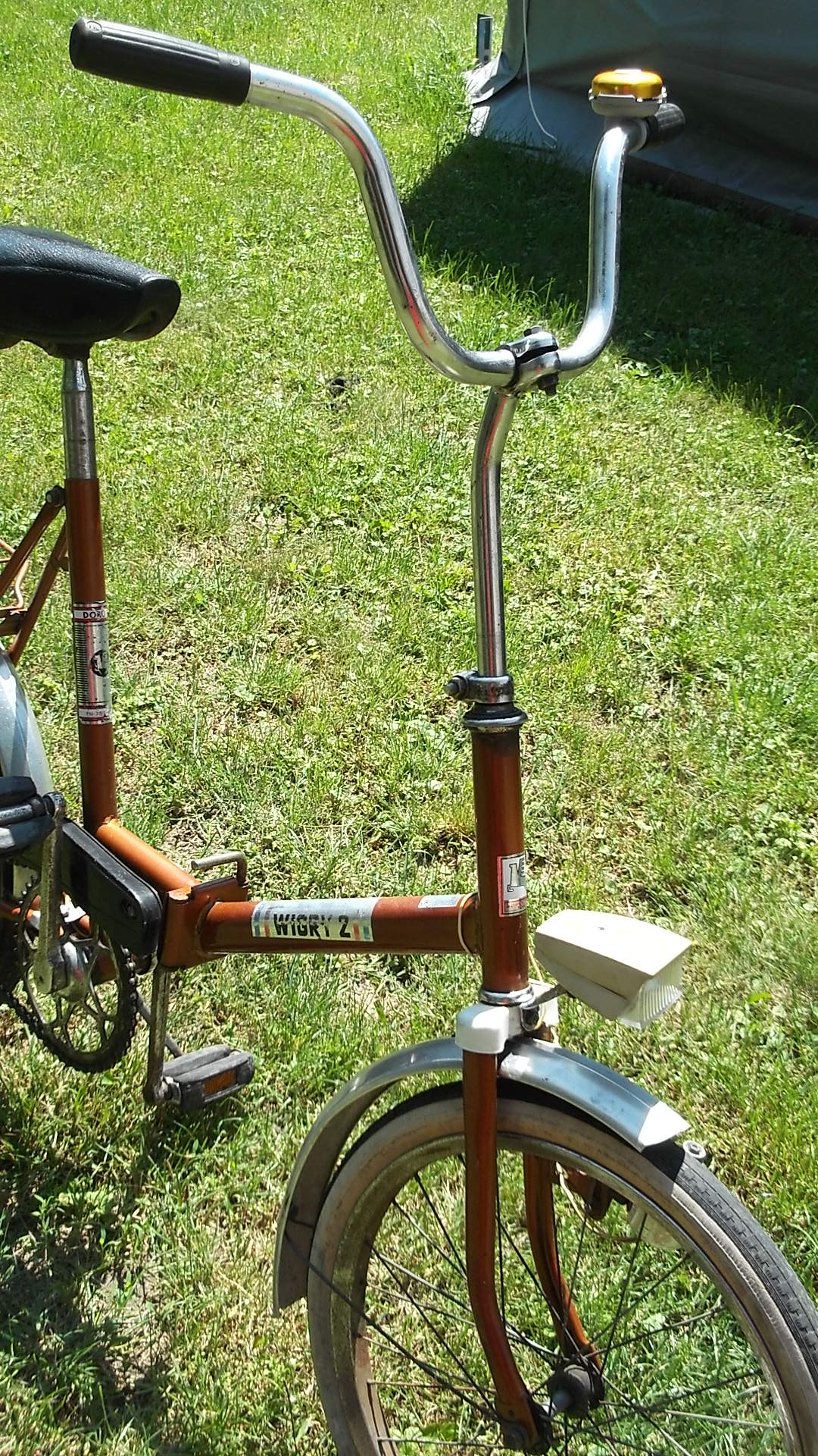 ROWER WIGRY 2 ROMET - SKŁADAK-KOŁA 20 RP.1978 - 7384408858 - oficjalne ...