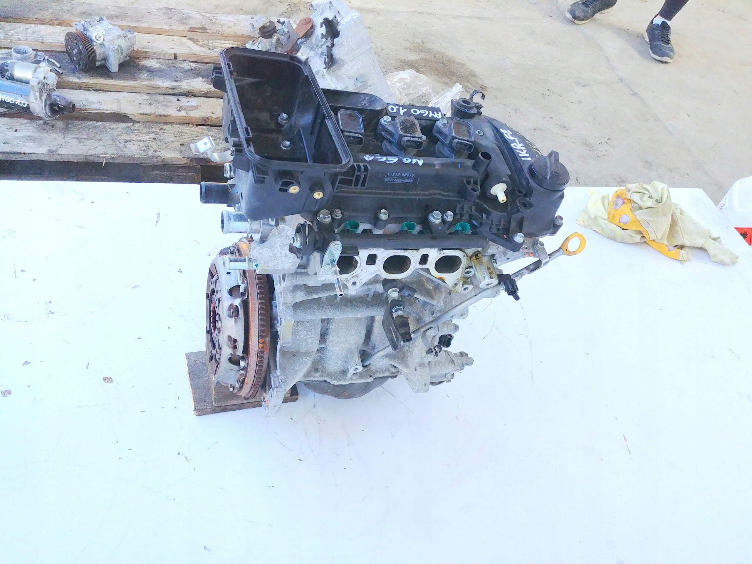 SILNIK TOYOTA AYGO YARIS II IQ 1.0 1KR-FE - 7276375361 - oficjalne archiwum allegro