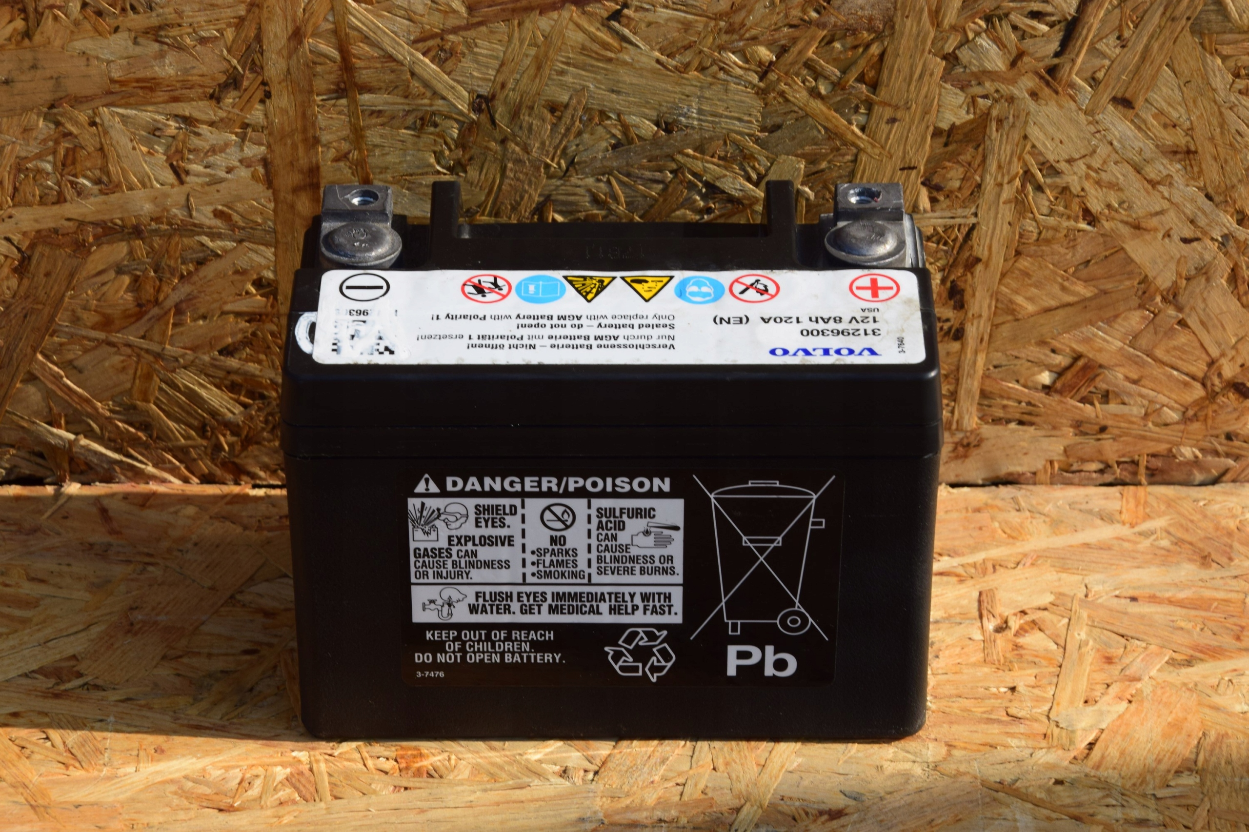 AKUMULATOR 31296300 8 Ah 120A VOLVO V40 D2 NOWY - 7513345962 ...