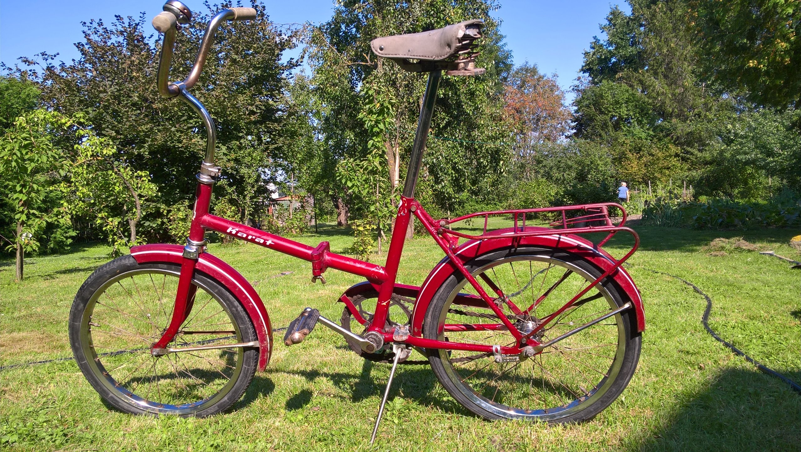 Stary rower składak Romet Karat 1972 PRL - 7399137664 - oficjalne ...