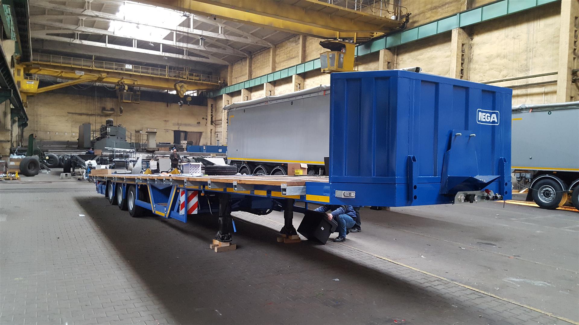 Platforma niskopodwoziowa Telemega 17r faymonville - 7066169183 ...