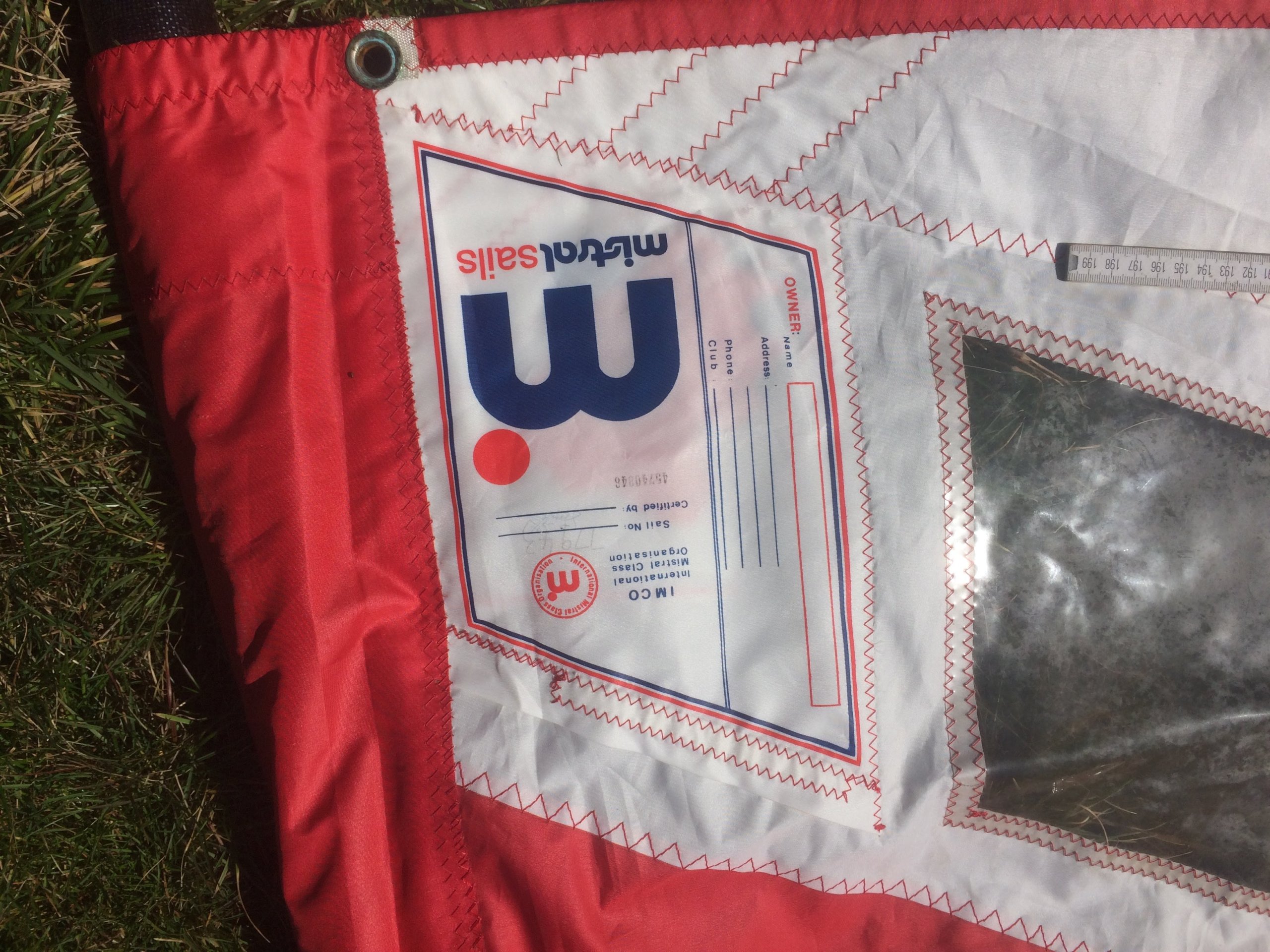 żagiel mistral sails z masztem 4.5m - 7278956229 - oficjalne archiwum ...