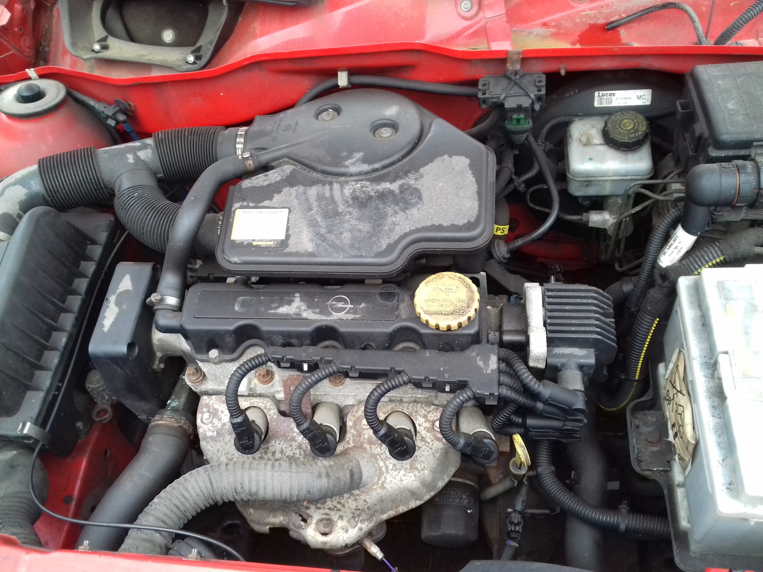 OPEL ASTRA G II 2 SILNIK 1.6 X16SZR -WYSYŁKA- - 7236760029 - oficjalne ...