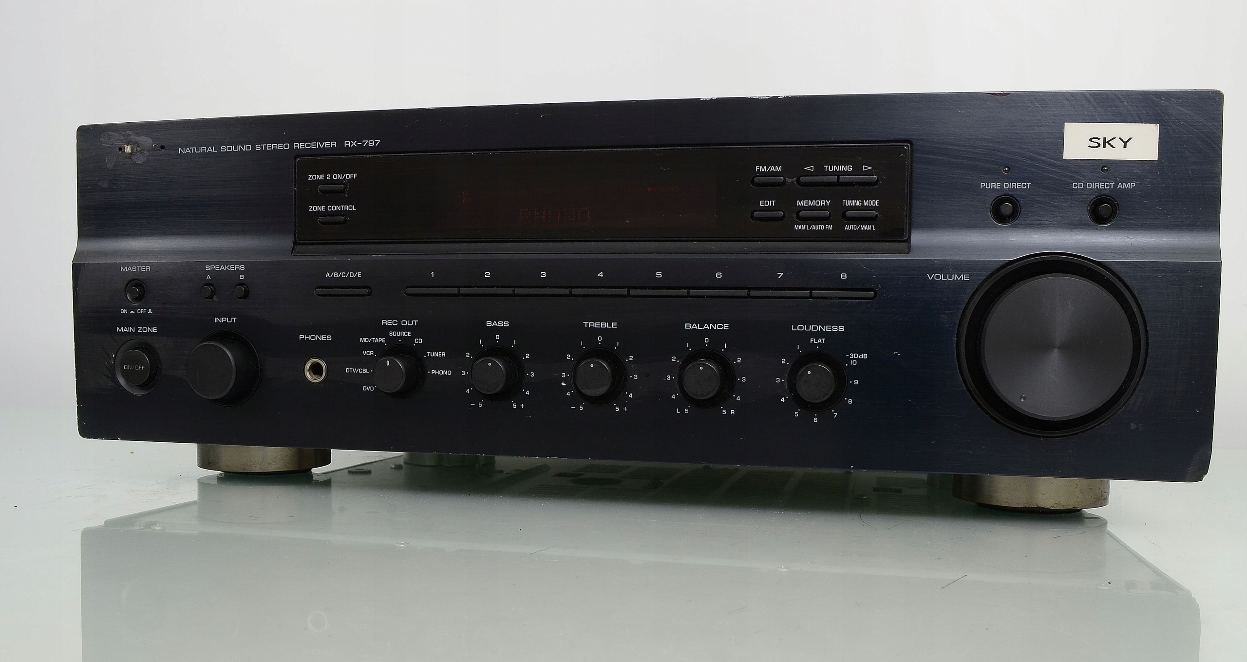 YAMAHA RX-797 WYSOKIEJ KLASY AMPLITUNER STEREO - 7692553598 - oficjalne ...