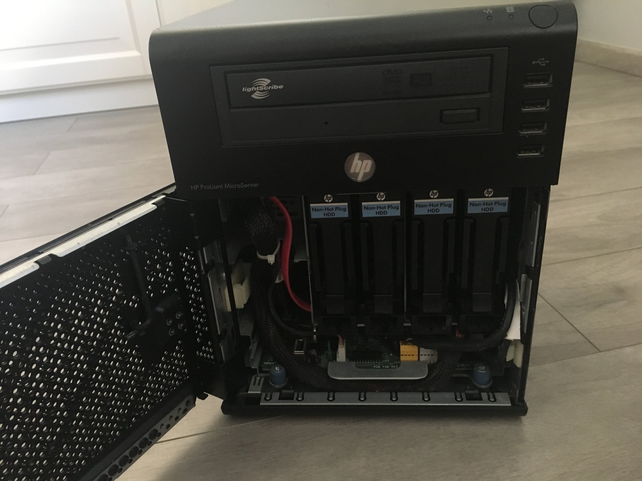 HP HPE ProLiant MicroServer G7 N54L 4GB RAM NAS - 7377165159 ...