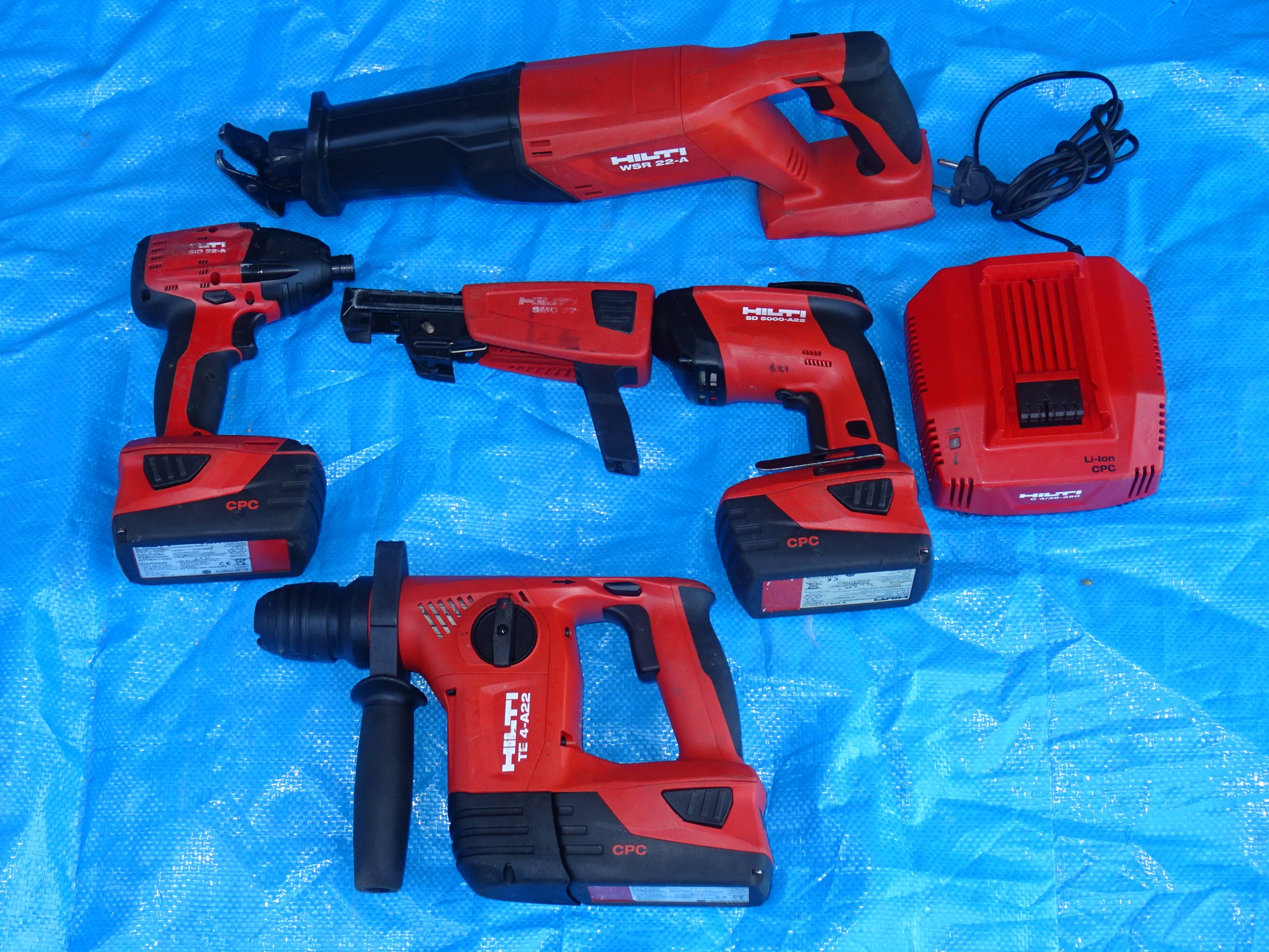 MŁOTOWIERTARKA HILTI TE 4-A22 SD 5000-A22 B22/5,2 - 7414691200 - oficjalne archiwum allegro