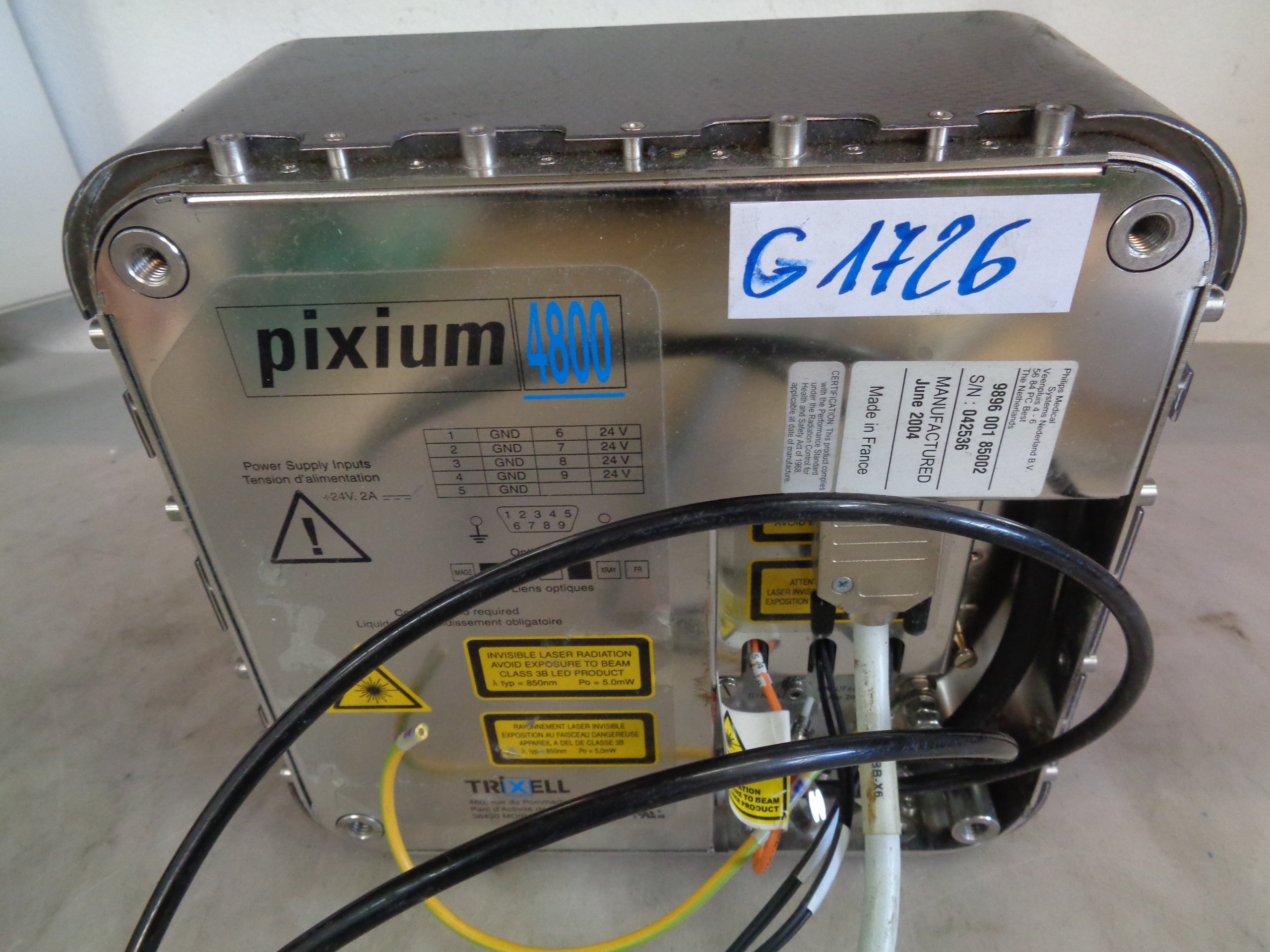 Trixell Pixium 4800 Digital Detector - 7209068860 - oficjalne archiwum ...