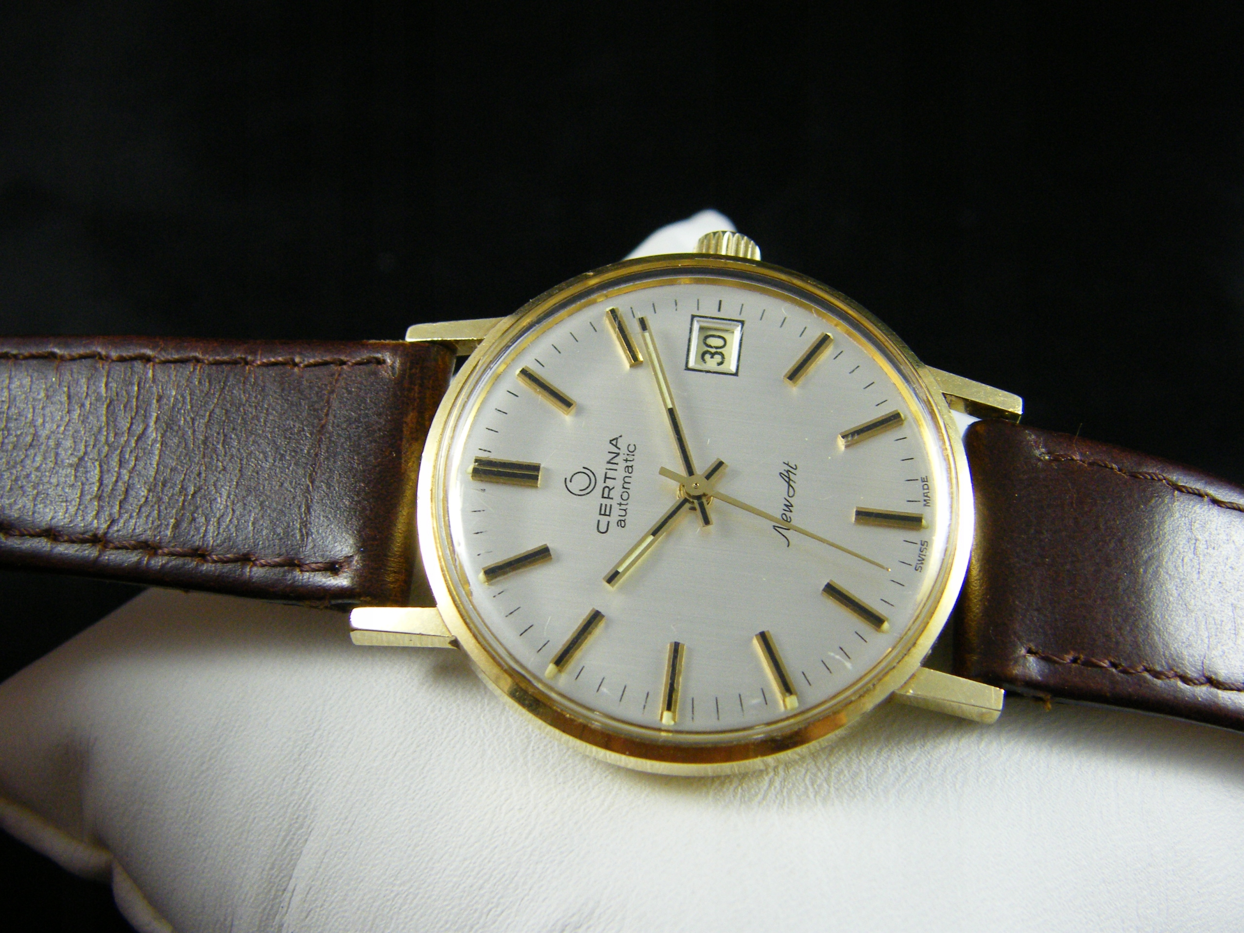 CERTINA NEW-ART AUTOMATIC ZŁOTO 18K Pr 0.750 - 7503884251 - oficjalne archiwum allegro