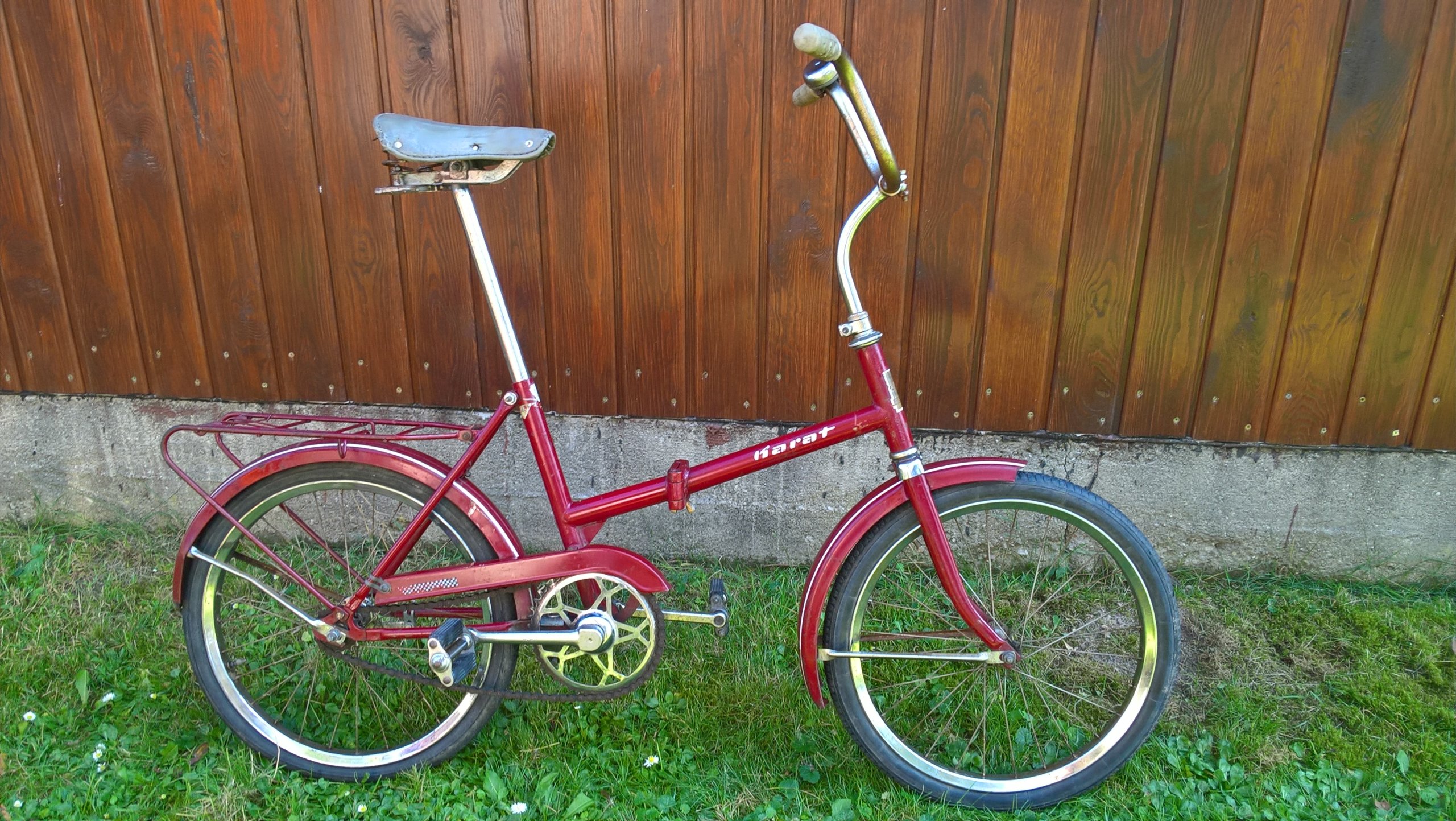 Stary rower składak Romet Karat 1972 PRL - 7399137664 - oficjalne ...