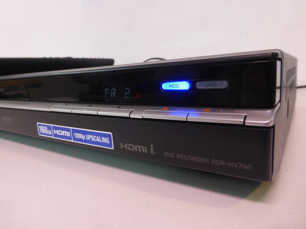 NAGRYWARKA DVD/HDD SONY RDR-HX780 PILOT HDMI - 7161901284 - oficjalne ...