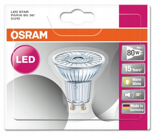 OSRAM LED STAR PAR16 80 36st 6,9W/827 GU10 8159 - 7544873394 ... OSRAM LED STAR PAR16 80 36st 6,9W/827 GU10 8159 - 7544873394 ...