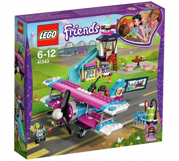 LEGO Friends Heartlake podróż samolotem - 41343 - 7655495686 ...