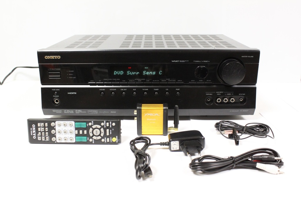 Amplituner Onkyo TX-SR507 5.1 HDMI PILOT BLUETOOTH - 7156070722 - oficjalne archiwum Allegro