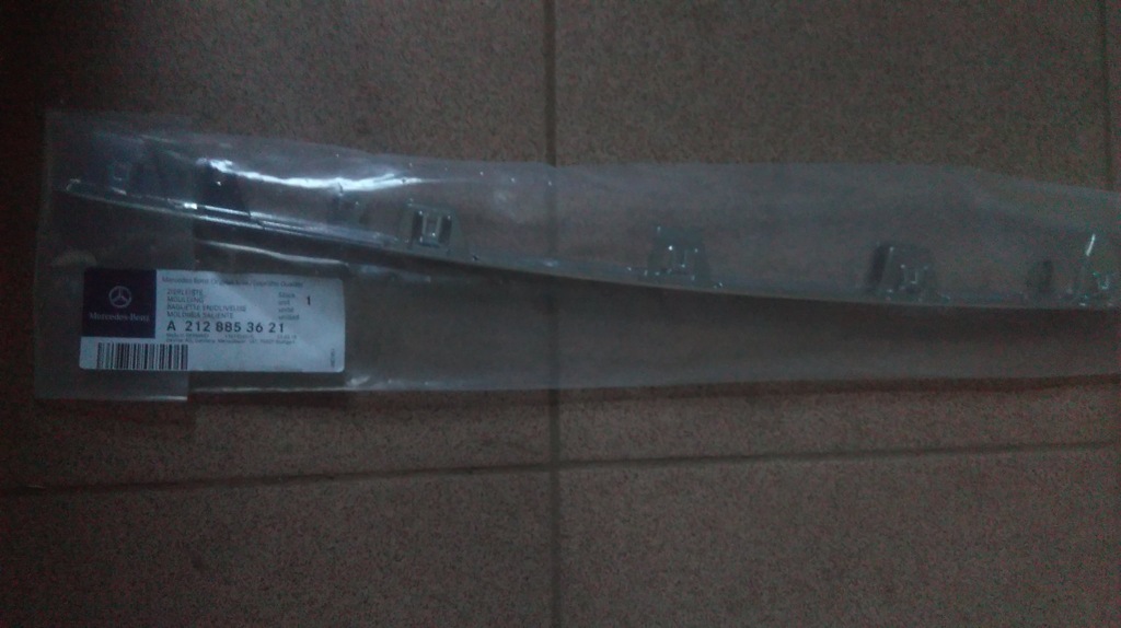 LISTWA CHROM ZDERZAKA A2128853621 MERCEDES W212 E - 6718972138 ...