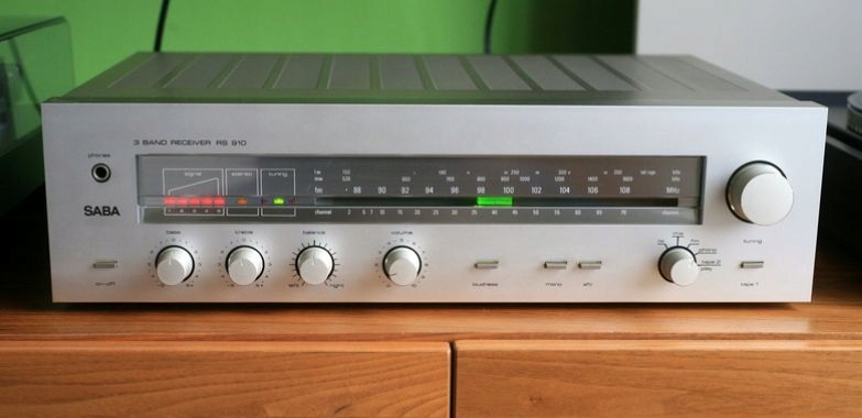 AMPLITUNER SABA RS910 stereo AUDIO Vintage ! - 7527624921 - oficjalne ...