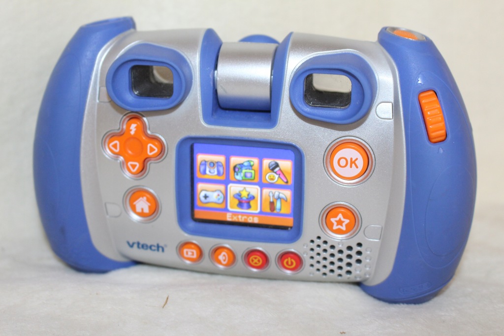 DZIECIĘCY APARAT VTECH KIDIZOOM TWIST NIEBIESKI - 7561521859 ...