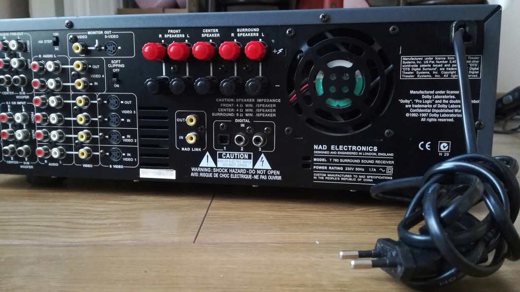 NAD T 760 AMPLITUNER 5.1 OKAZJA ! LICYTACJA ! BCM - 7448765663 ...