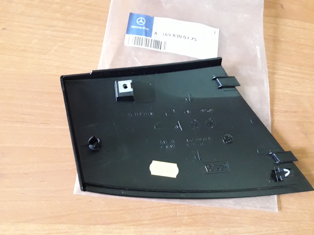 ZAŚLEPKA LISTWA MASKI MERCEDES W169 A1698300175 - 7212623669 ...