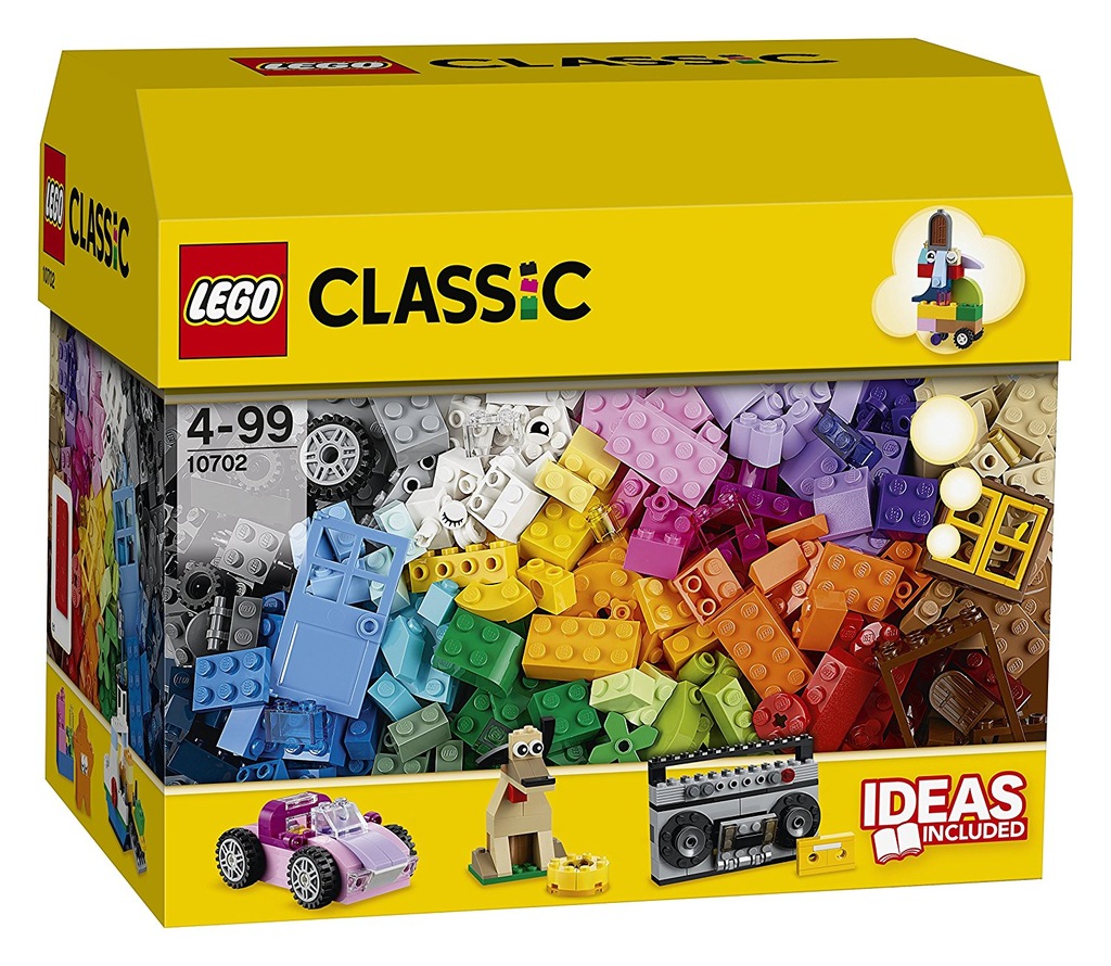 LEGO CLASSIC 10702 Zestaw do kreatywnego budowania - 7043503587 ...