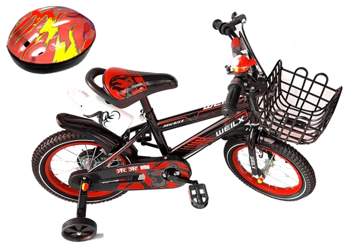 ROWEREK DZIECIĘCY 14 CALI SPORT + KASK CZERW CROSS - 7146901896 ...