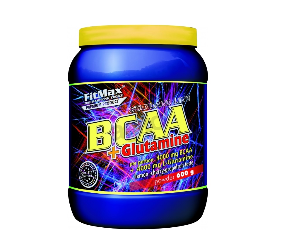 FITMAX BCAA + GLUTAMINE 600g LEPSZA REGE CYTR-WIŚN - 6882760755 - oficjalne archiwum Allegro