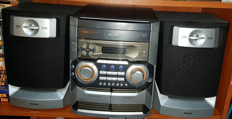 WIEŻA PHILIPS FW-C355/22 MINI HIFI SYSTEM - 7762523992 - oficjalne ...