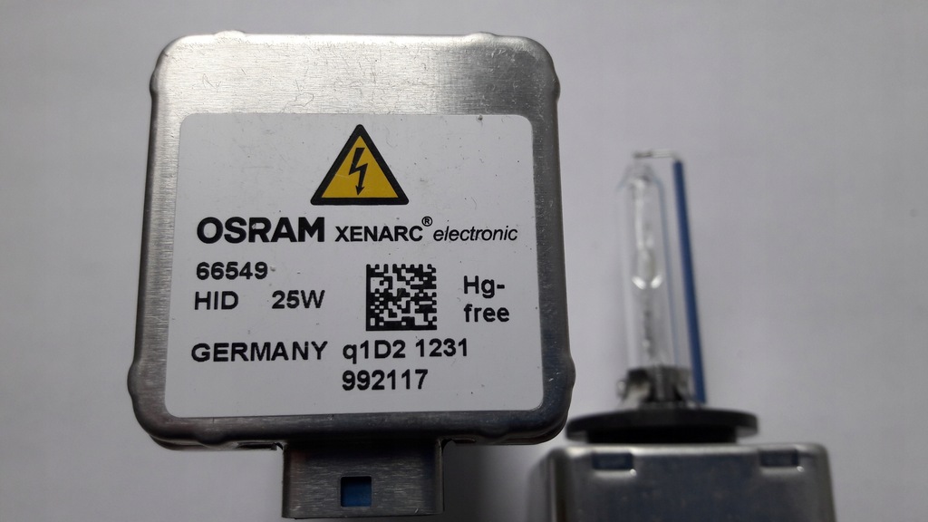 XENON ŻARNIK OSRAM HID 66549 D8S 25W NOWY - 7719118541 - oficjalne archiwum Allegro