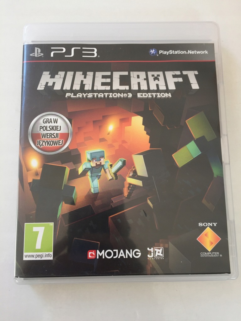 Minecraft Playstation 3 Edition PL Ps3 SKLEP AHS - 7448840043 ...