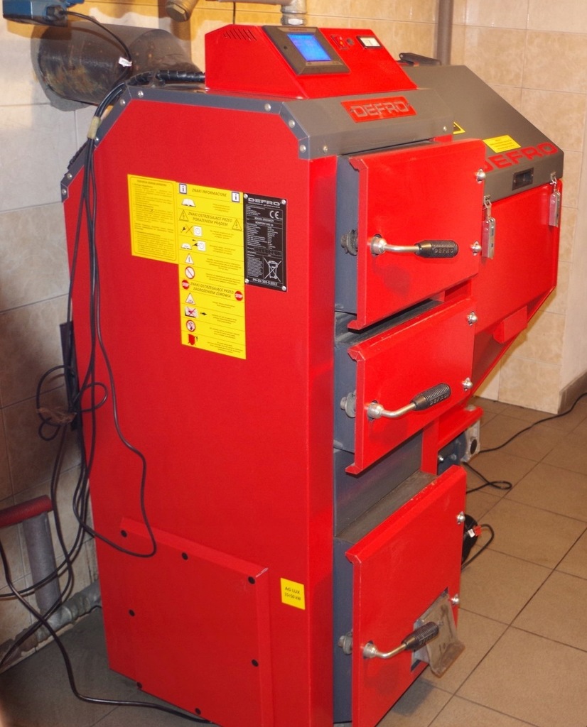 Piec kocioł Defro Komfort EKO 15kW na ekogroszek - 7301532932 ...