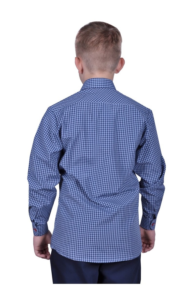 Koszula dla chłopca w kratkę! r.164 - 7251283721 - oficjalne archiwum Allegro