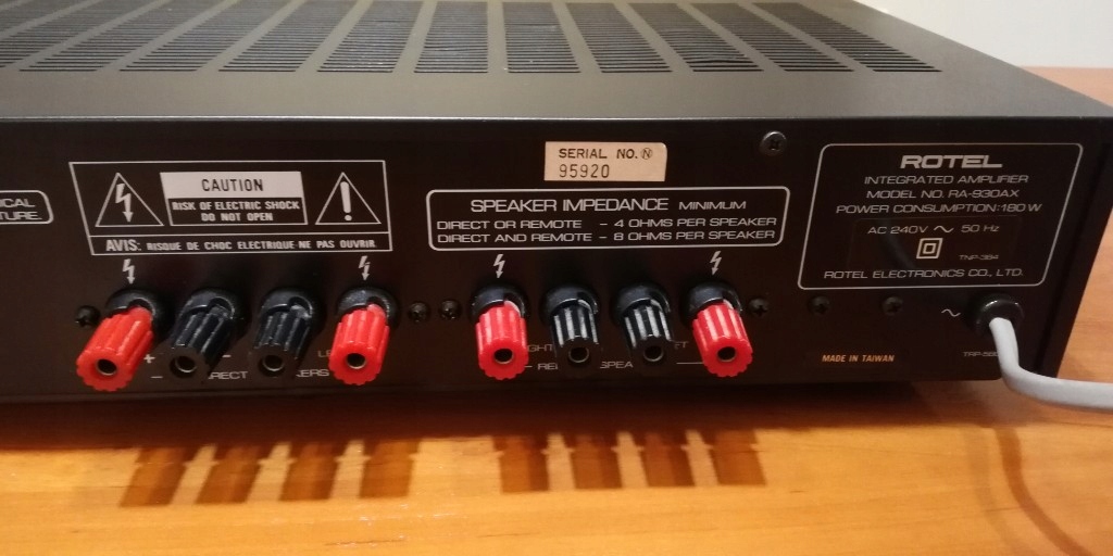 Wzmacniacz Rotel RA-930AX - 7695956483 - oficjalne archiwum Allegro