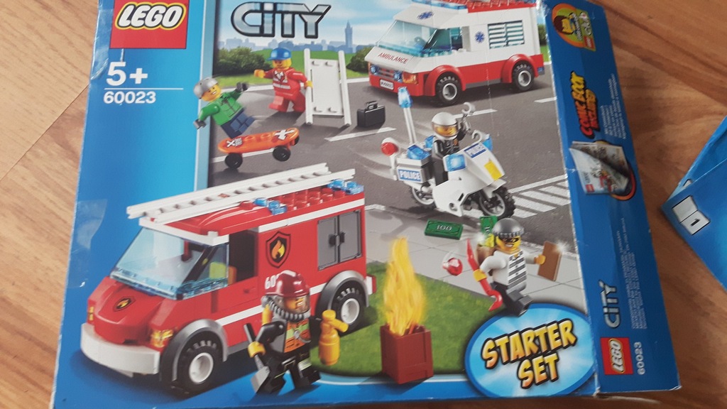 LEGO CITY 60023 POLICJA STRAŻ KARETKA ZESTAW - 7396930586 - oficjalne ...
