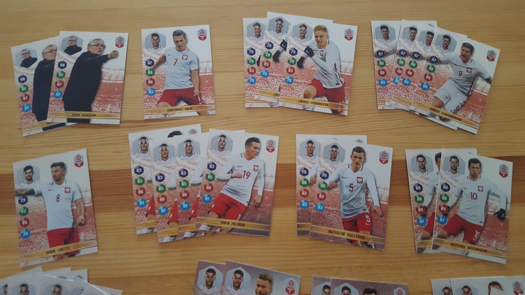 Dumni z naszych 2018 - KARTY Biedronka PZPN - OPIS - 7396355231 ...