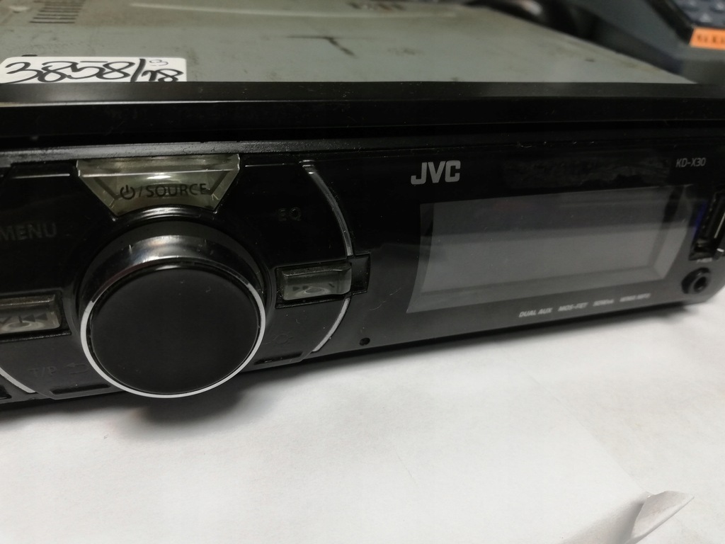 Radio Samochodowe JVC KD-X30 ! 3858/S/18 - 7765083801 - oficjalne archiwum Allegro