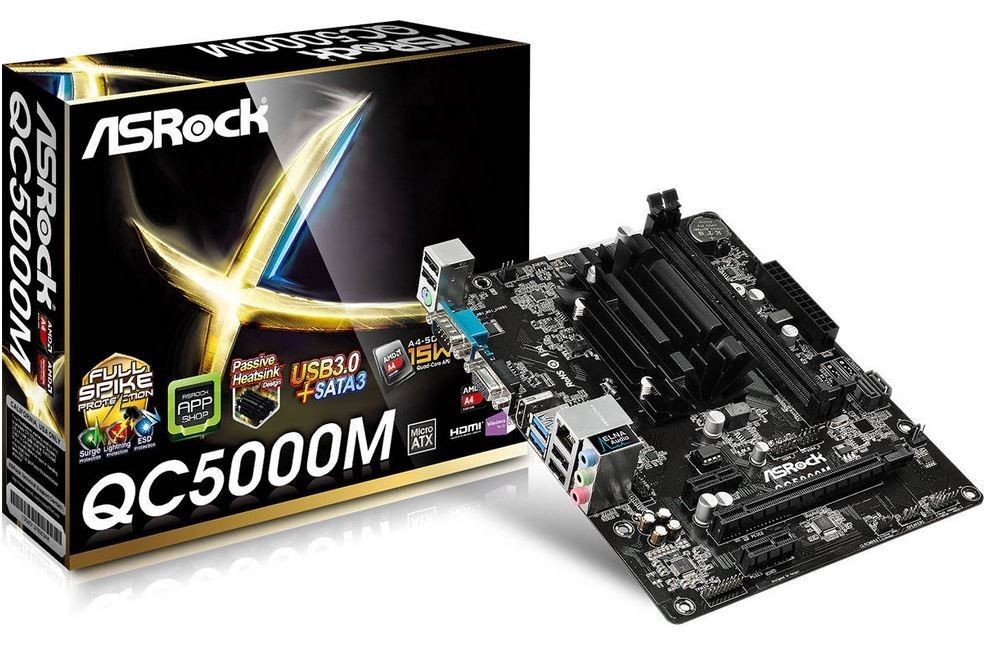 ASRock AMD A4-5000 APU 2DDR3 2SATA3 uATX - 7421233414 - oficjalne ...