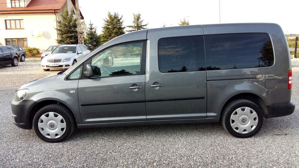 VW CADDY III 2K 1.6TDI LONG 7osób ASO Kraj OKAZJA - 7678731968 ...