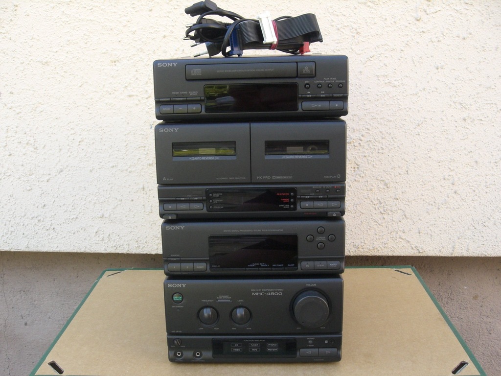 Wieża SONY MHC-4800 4 segmenty - 7432628778 - oficjalne archiwum Allegro