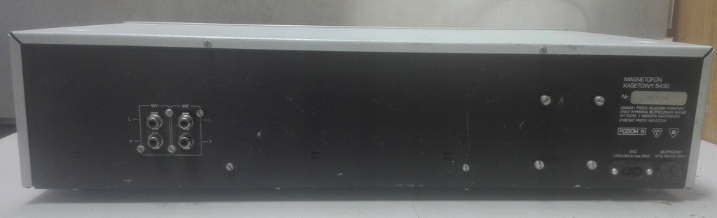 Magnetofon RADMOR 5430 STEREO - 7781076121 - oficjalne archiwum Allegro